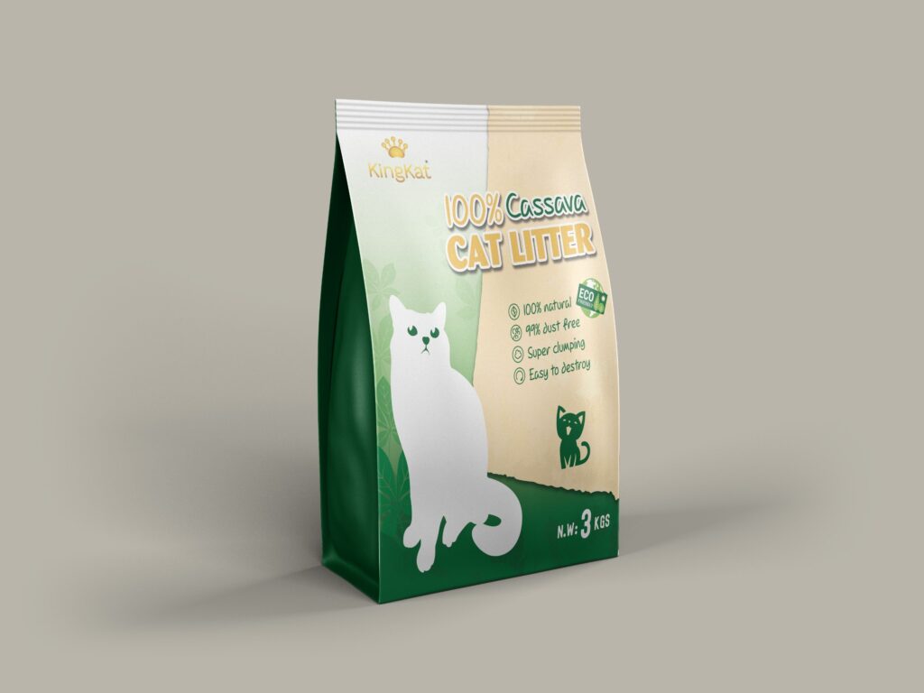 KING KAT - CAT LITTER - 100% TAPIOCA STARCH ECOFRIENDLY ABIMEX GROUP ...
