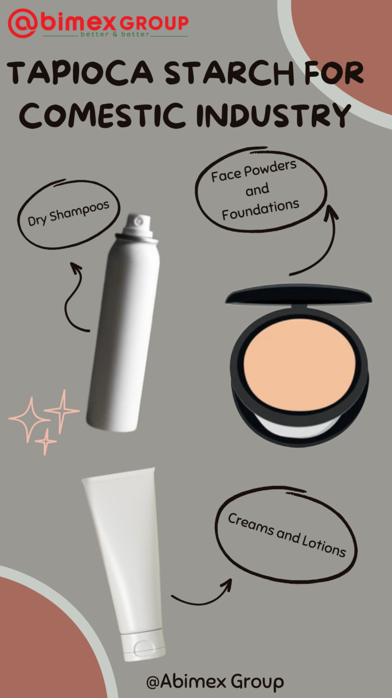 8 Creative Uses of Tapioca Starch in Cosmetics - Abimexco