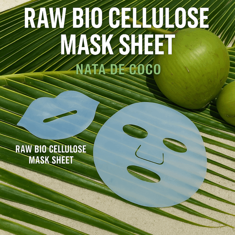 Biodegradable Cellulose Face Mask – Natural Skincare Innovation from ...